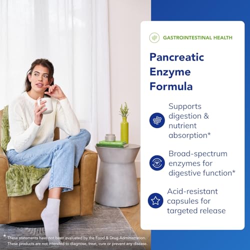 Natural digestive support with enzymes