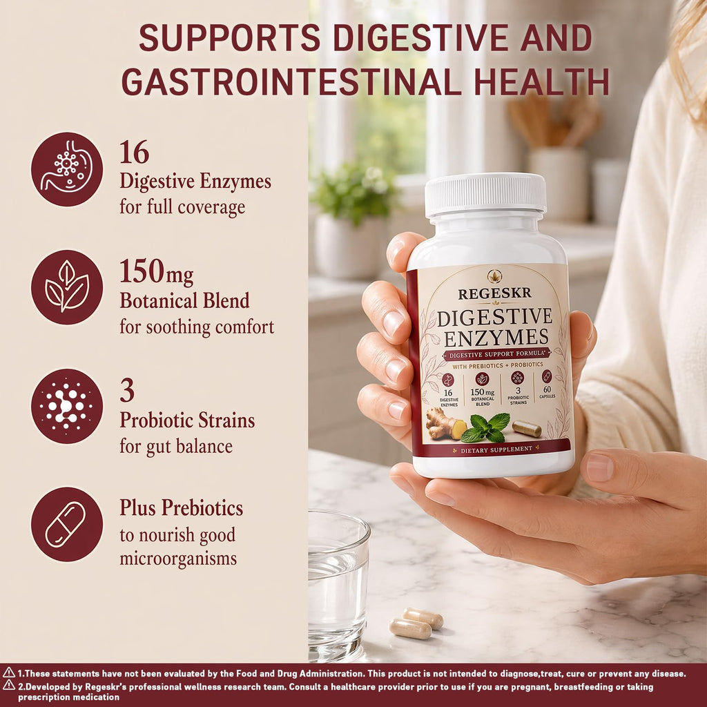 natural digestive support with enzymes
