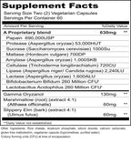 natural digestive support with enzymes