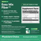 Natural digestive support with fiber
