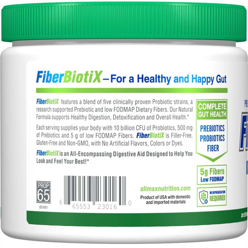 natural digestive support with FiberBiotix