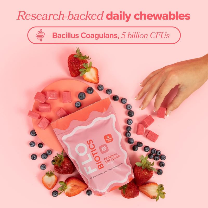 natural digestive support with FLO chews