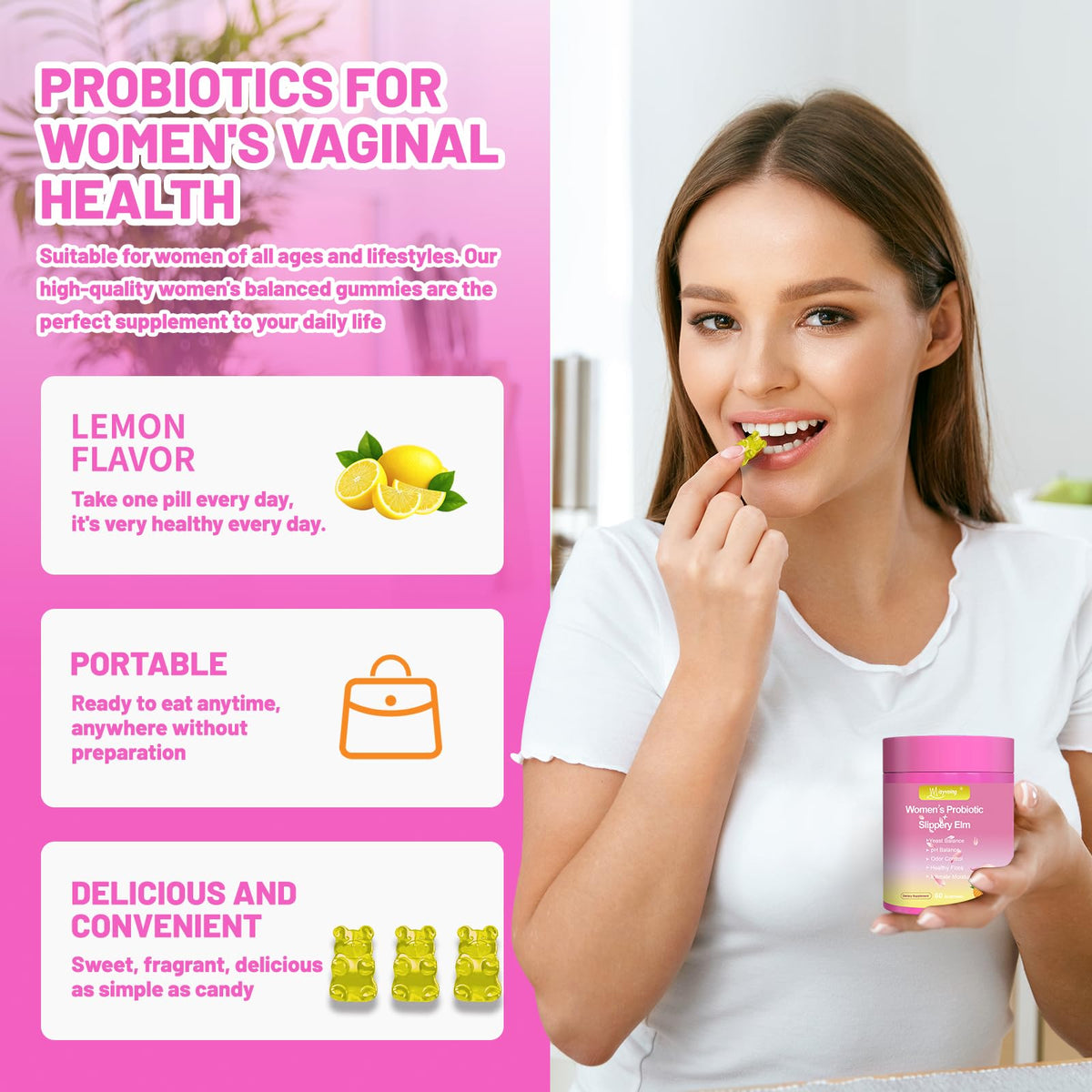 Natural digestive support with Her Juicy