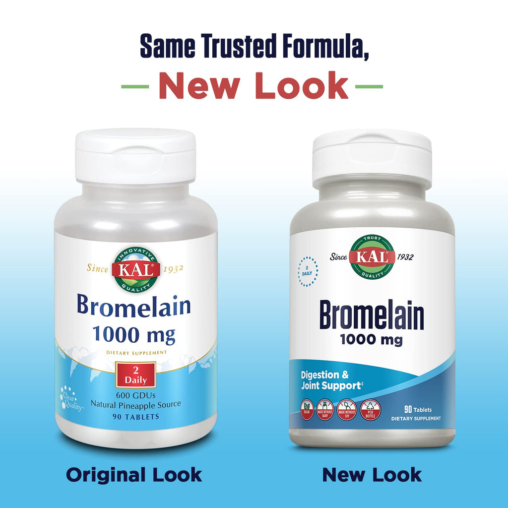 natural digestive support with KAL Bromelain