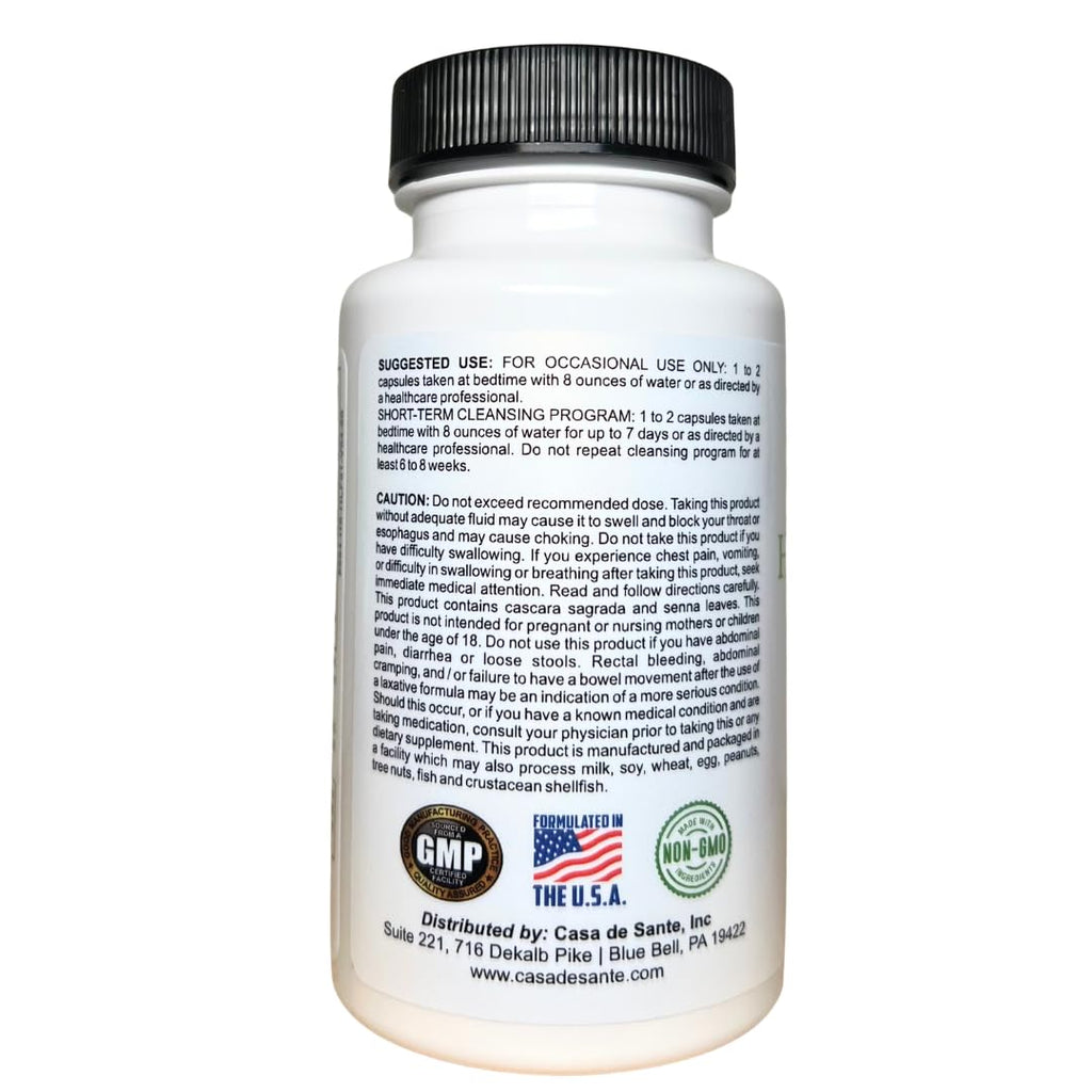 natural digestive support with laxative