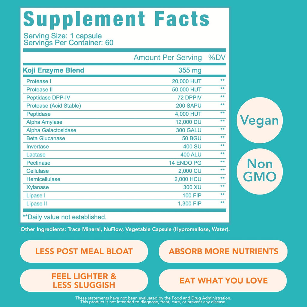natural digestive support with Let Loose