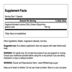 natural digestive support with licorice