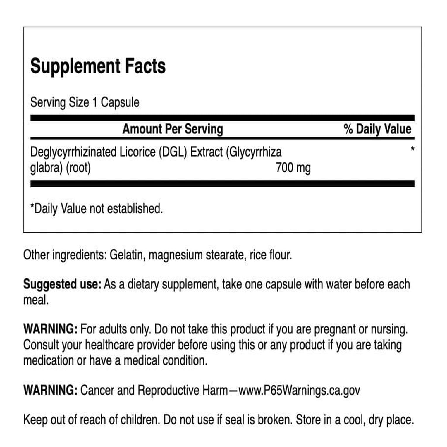 natural digestive support with licorice