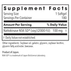 Natural digestive support with Nattokinase