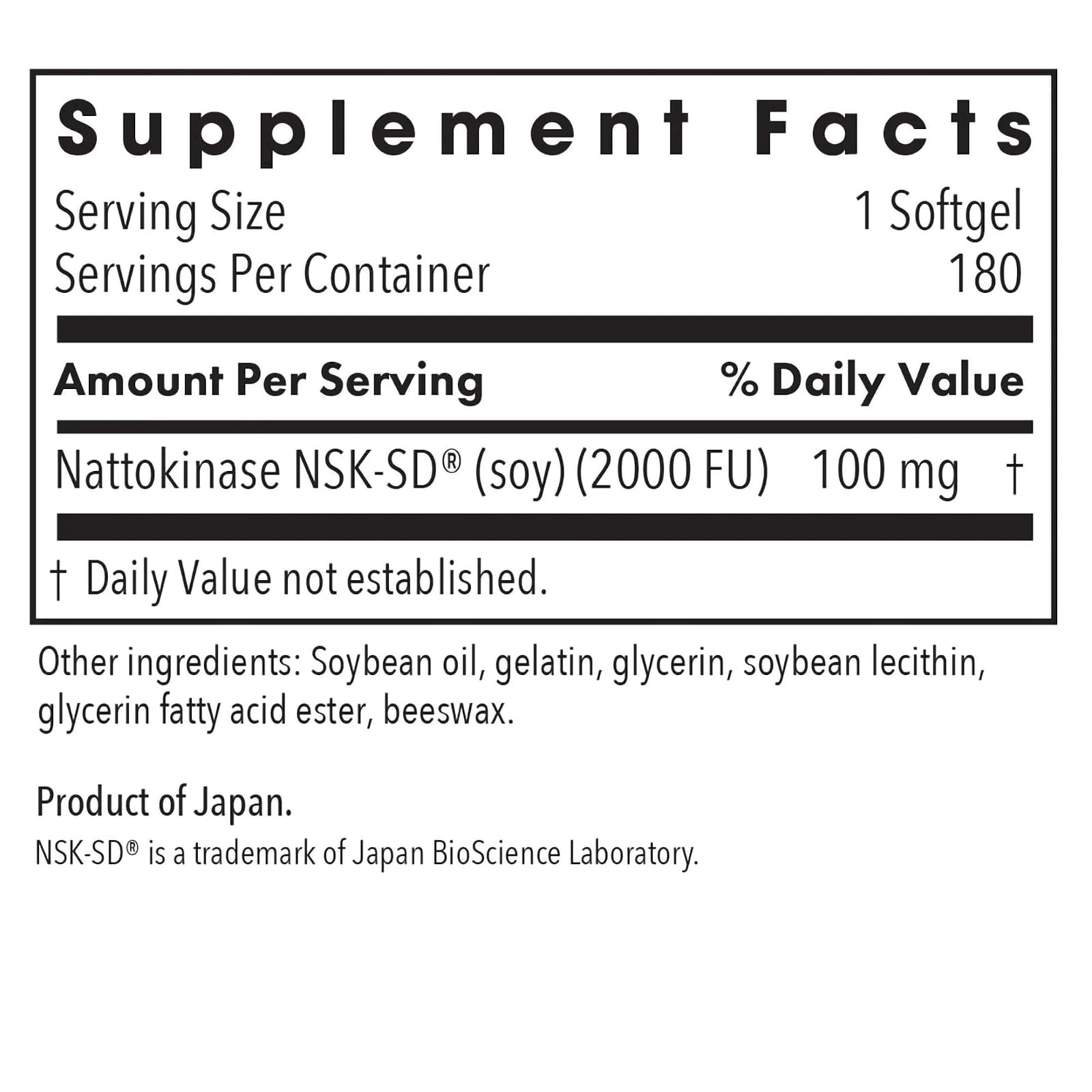 Natural digestive support with Nattokinase