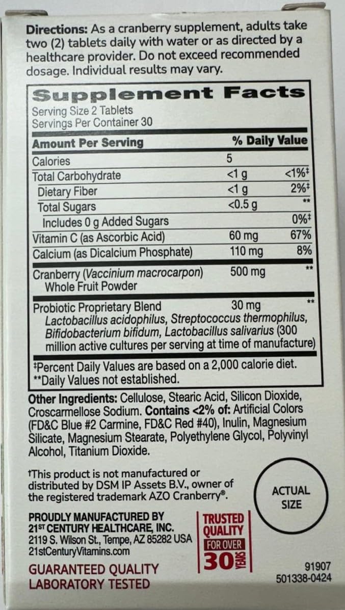 Natural digestive support with probiotics