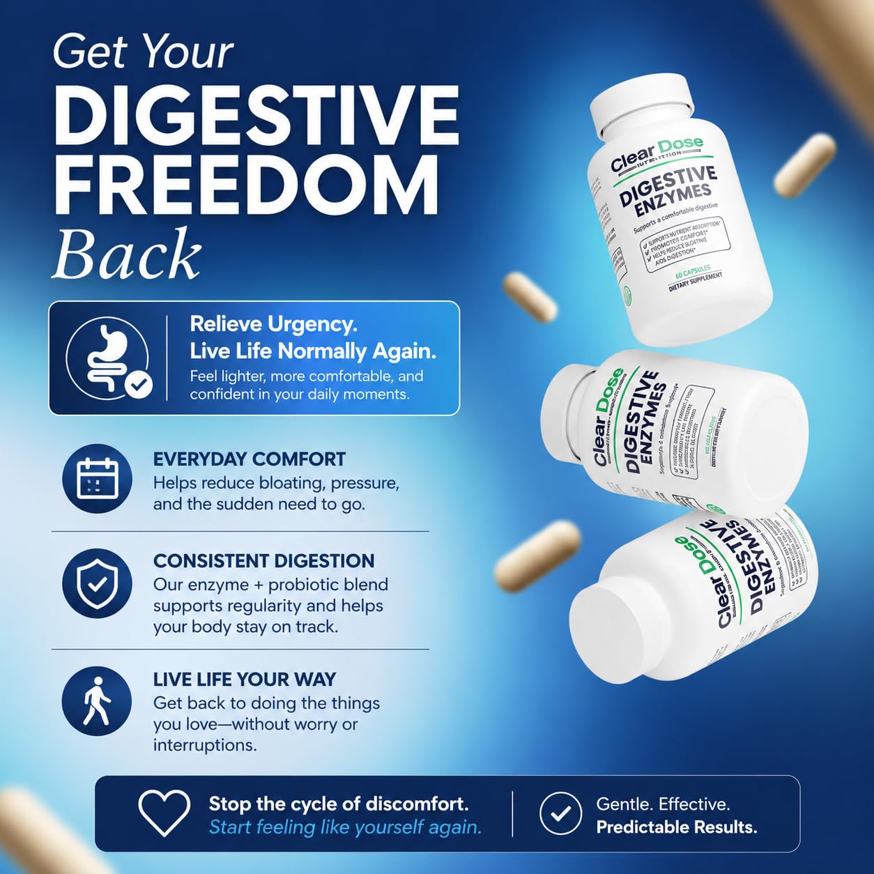 natural digestive support with probiotics