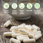 Natural digestive support with Smidge enzymes