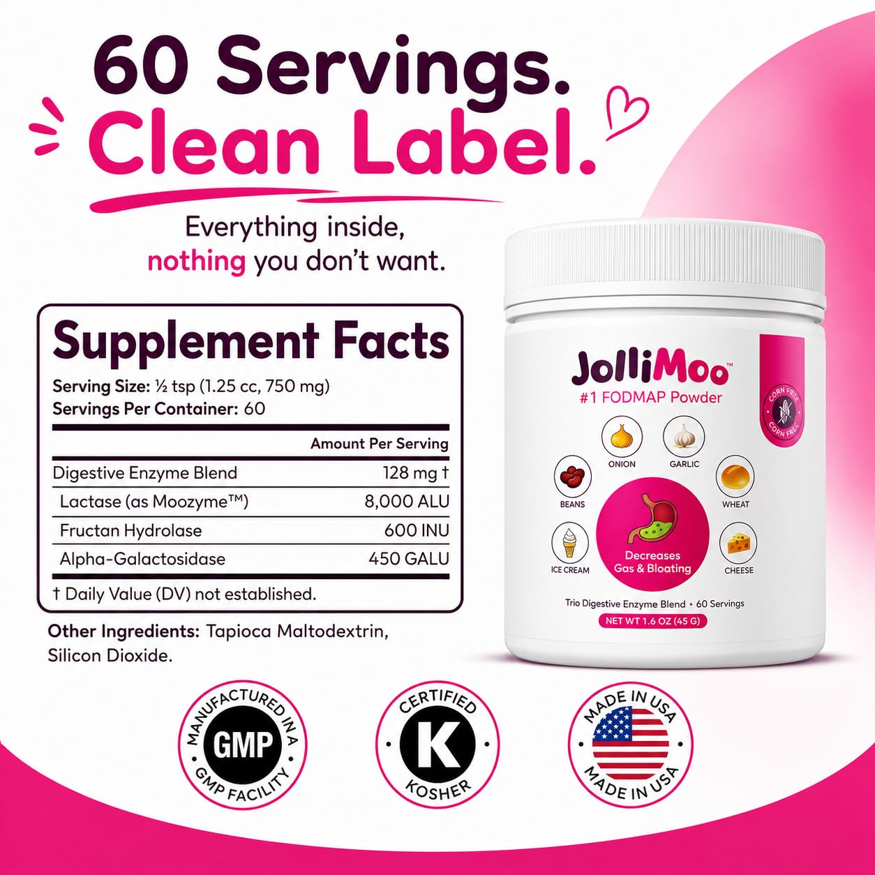 natural digestive support with Trio