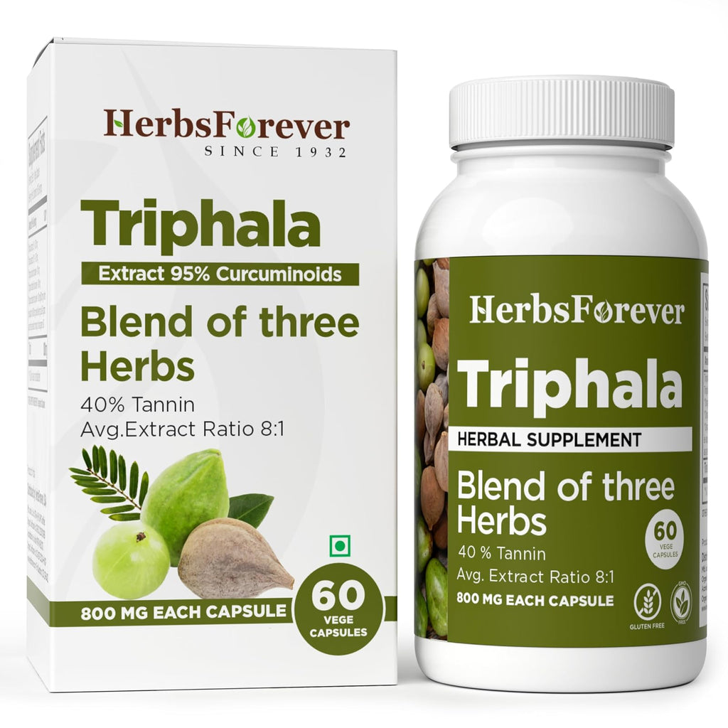 natural digestive support with Triphala