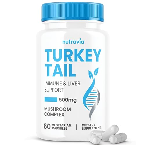 Natural digestive support with Turkey Tail mushrooms
