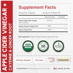 natural digestive support with vinegar