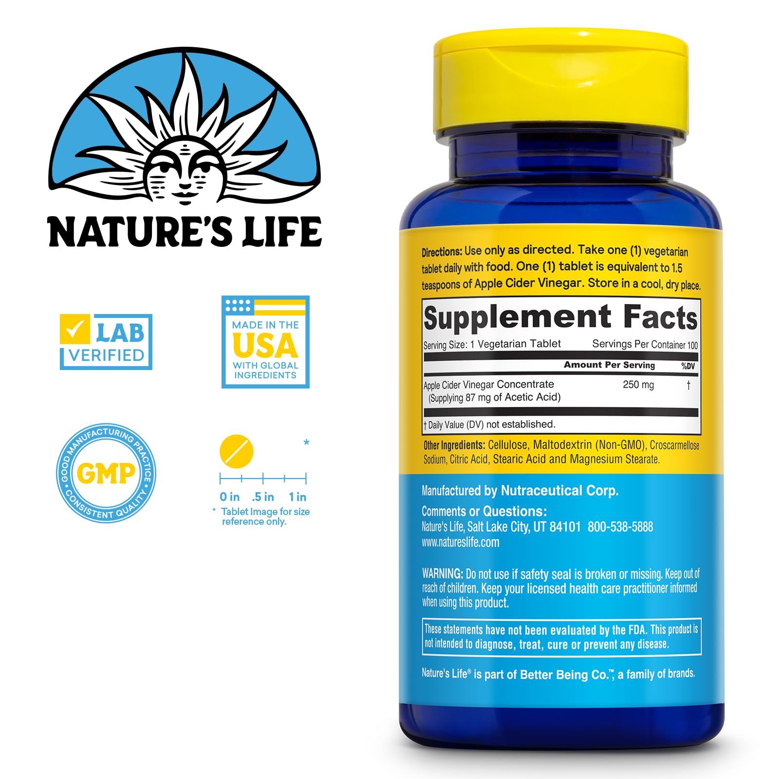 natural digestive support with vinegar