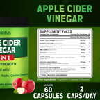 natural digestive support with vinegar