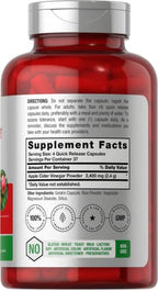 natural digestive support with vinegar