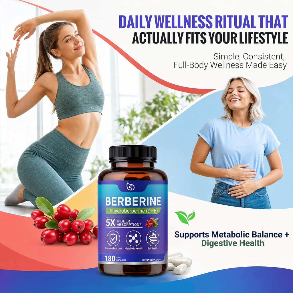 Natural Dihydroberberine for metabolic support