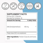 Natural DIM supplement for women's wellness
