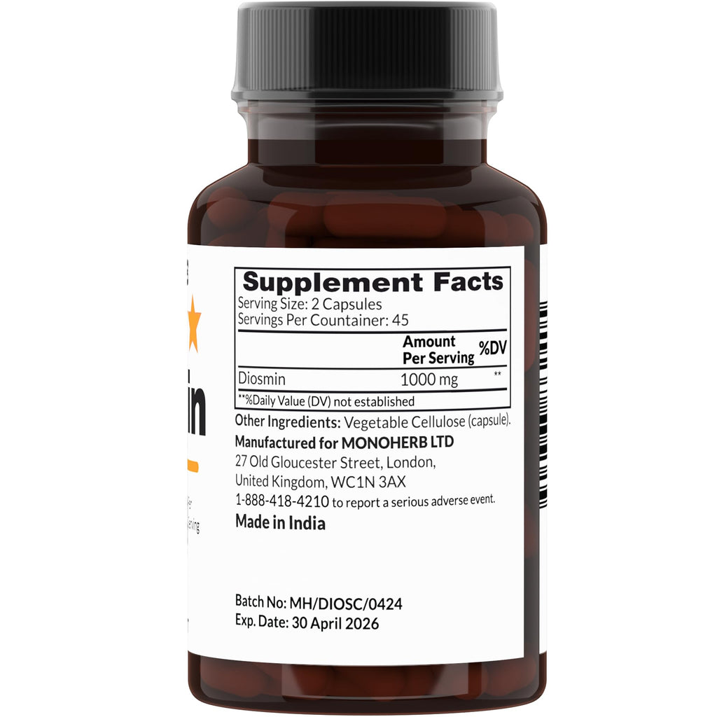 natural Diosmin 1000 mg capsules
