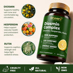 Natural Diosmin Hesperidin supplement tablets