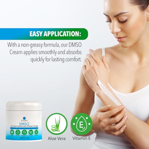 Natural DMSO cream for skin repair