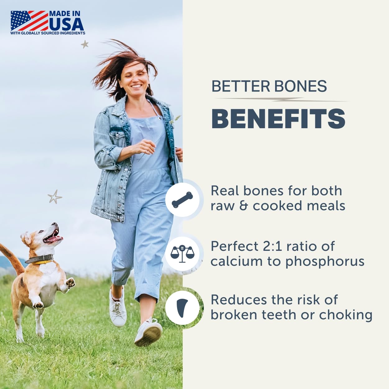 natural dog bone health support