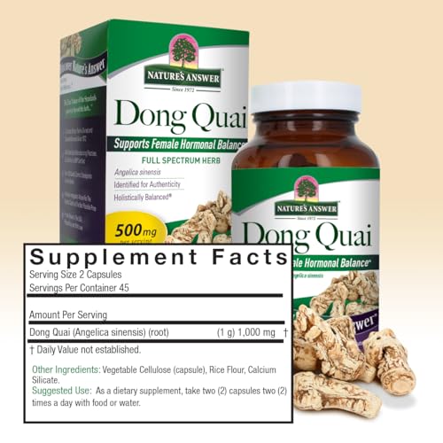 natural dong quai for women's health