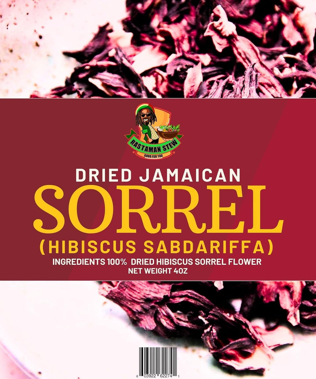 natural dried hibiscus flower infusion