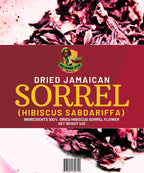 natural dried hibiscus flower infusion