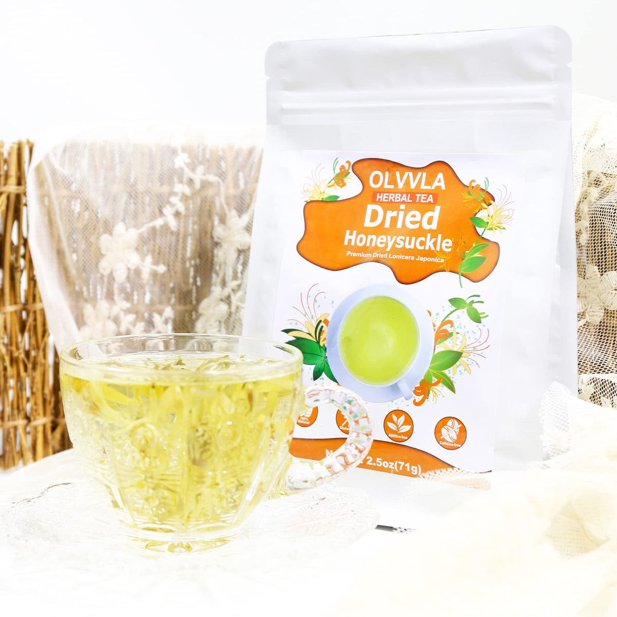 natural dried honeysuckle flower benefits