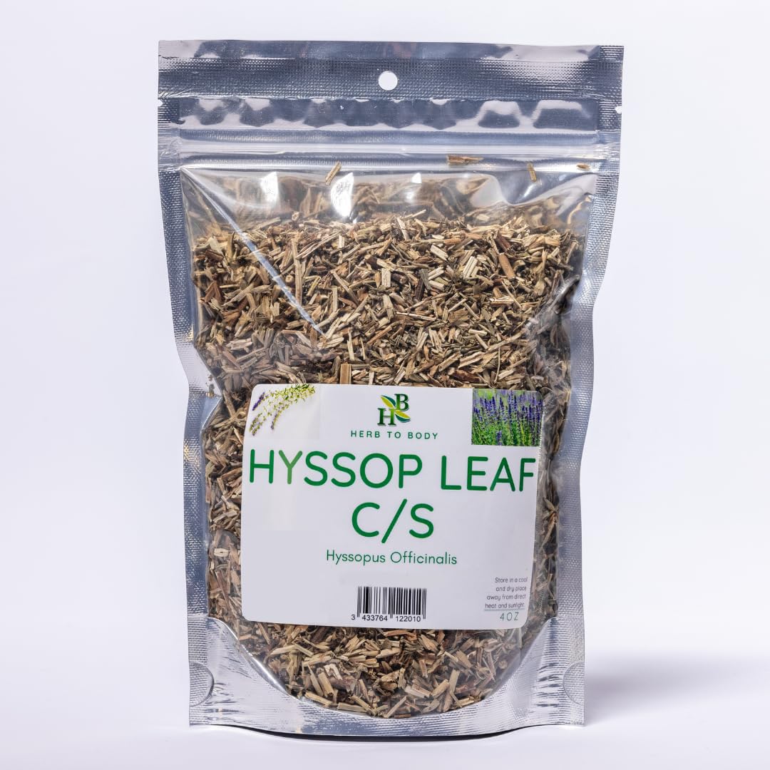 natural dried hyssop leaves for tea