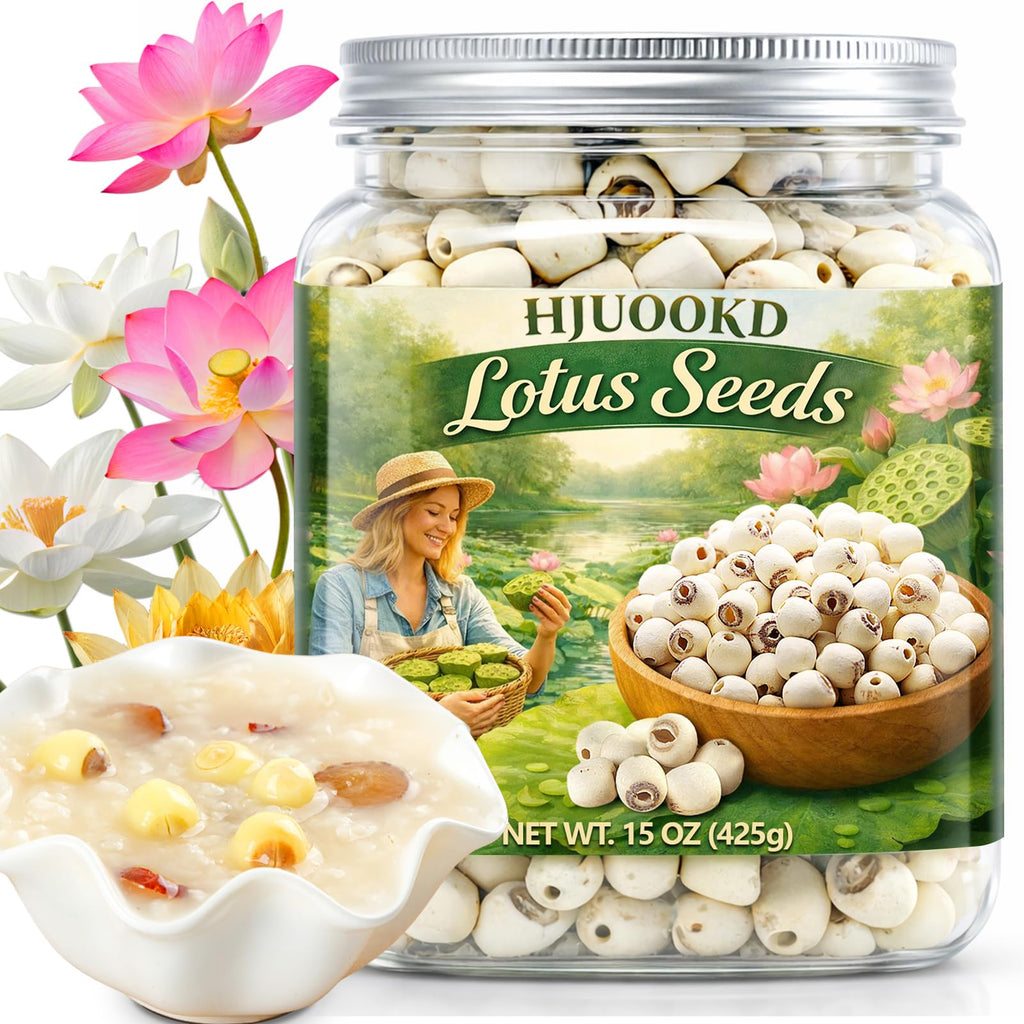 natural dried lotus seeds 15 oz
