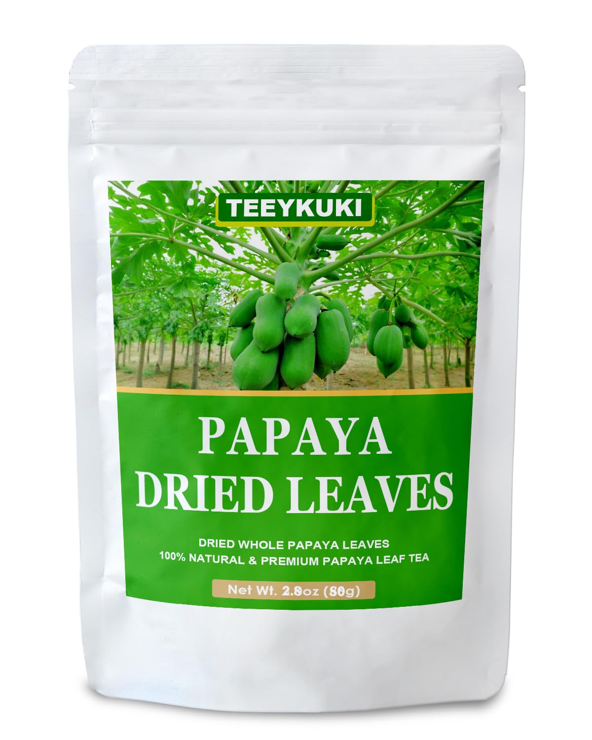 natural dried papaya leaf tea