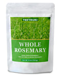 natural dried rosemary sprigs for herbal tea