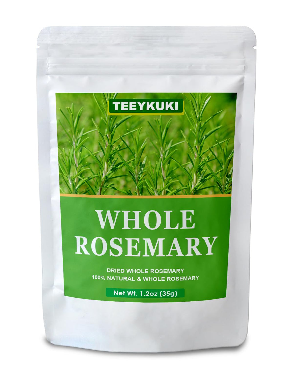natural dried rosemary sprigs for tea