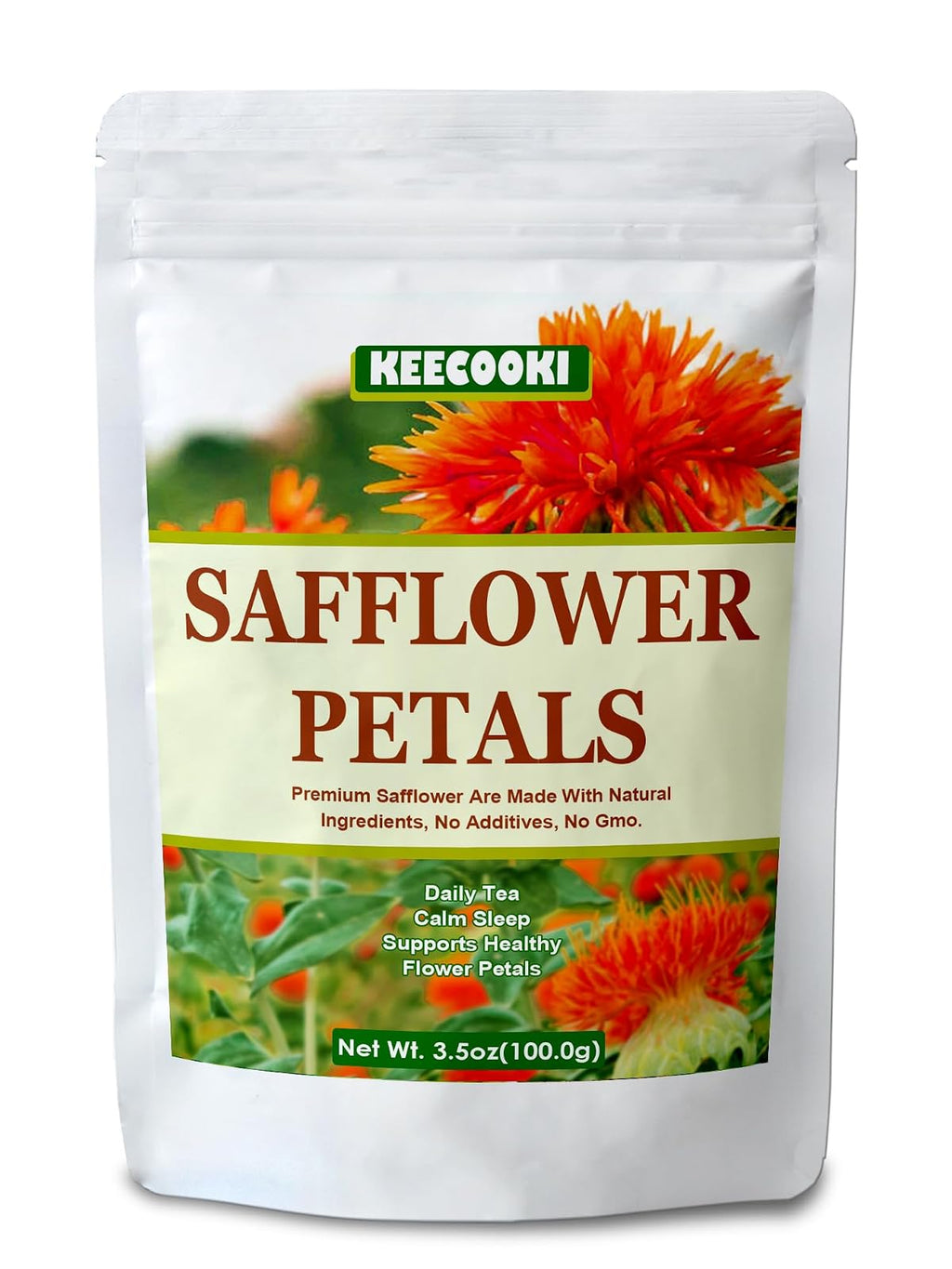 natural dried safflower petals