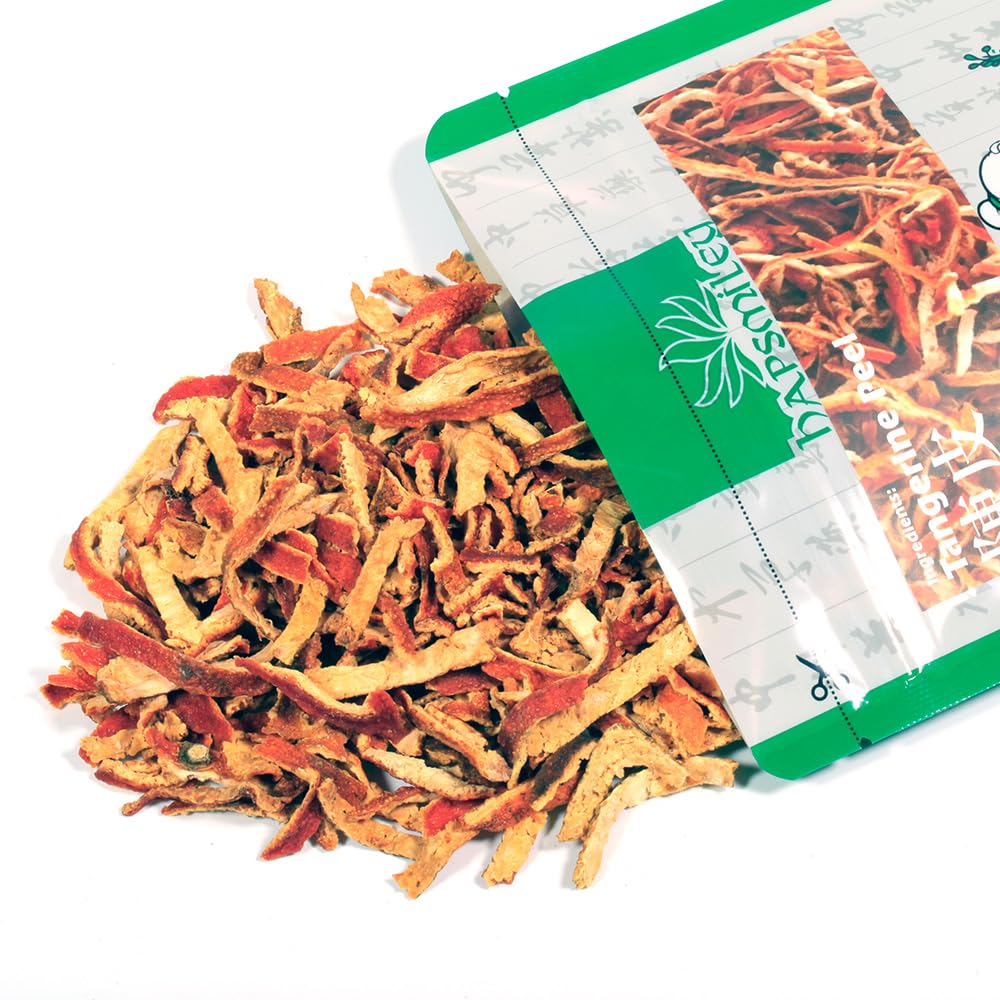 natural dried tangerine peel infusion