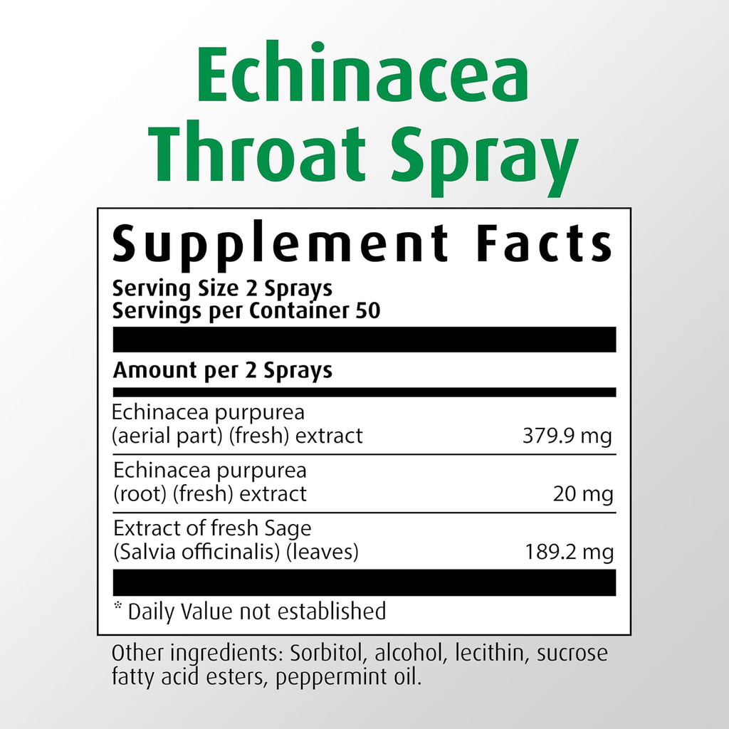 natural echinacea and sage remedy
