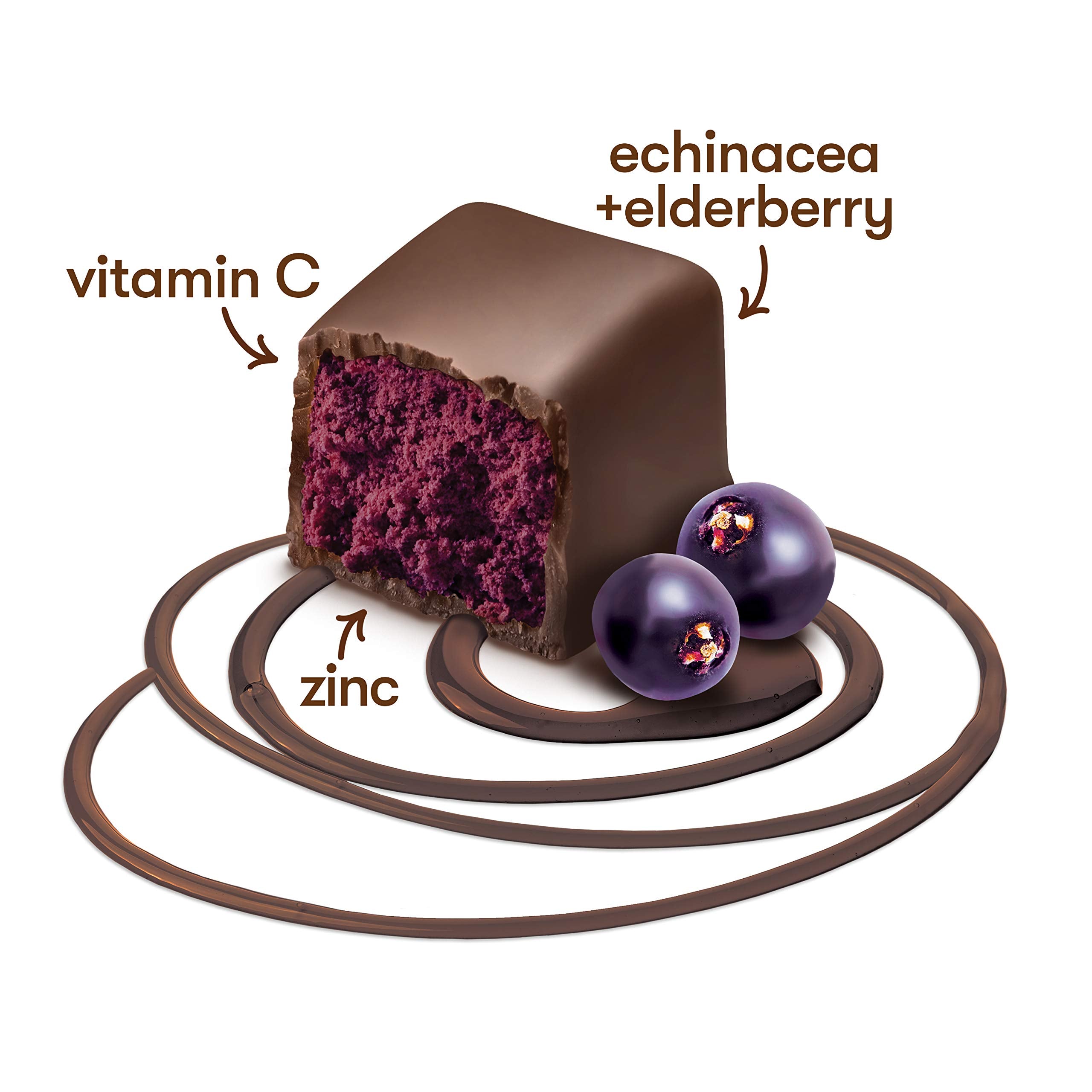 natural echinacea chocolate bites