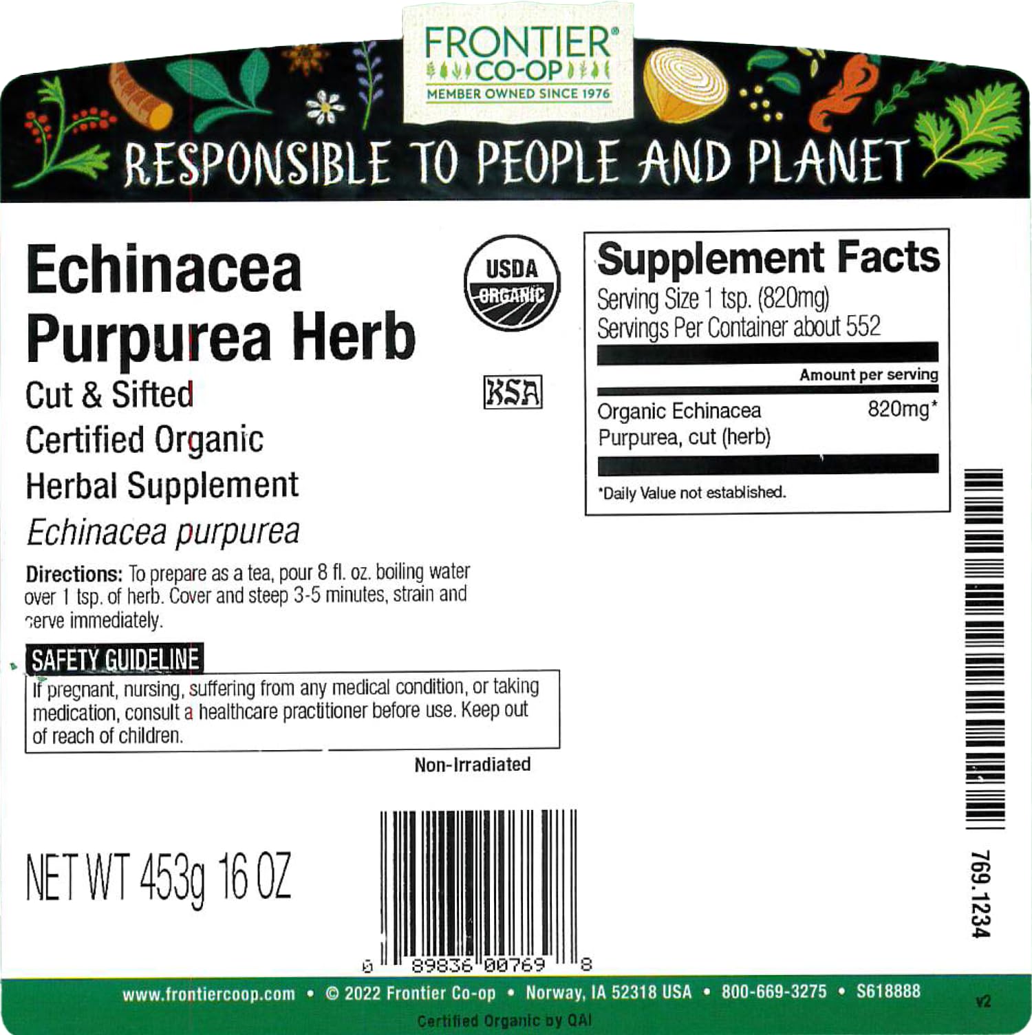 natural echinacea for immune support