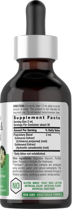 natural echinacea goldenseal herbal remedy