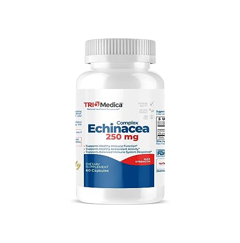 Natural echinacea health benefits supplement
