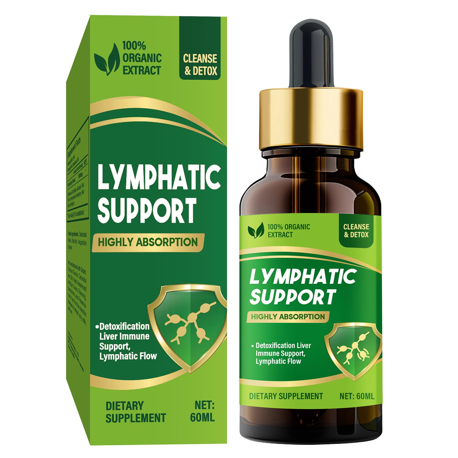 natural echinacea lymphatic support drops