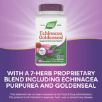 Natural echinacea supplement for cold relief