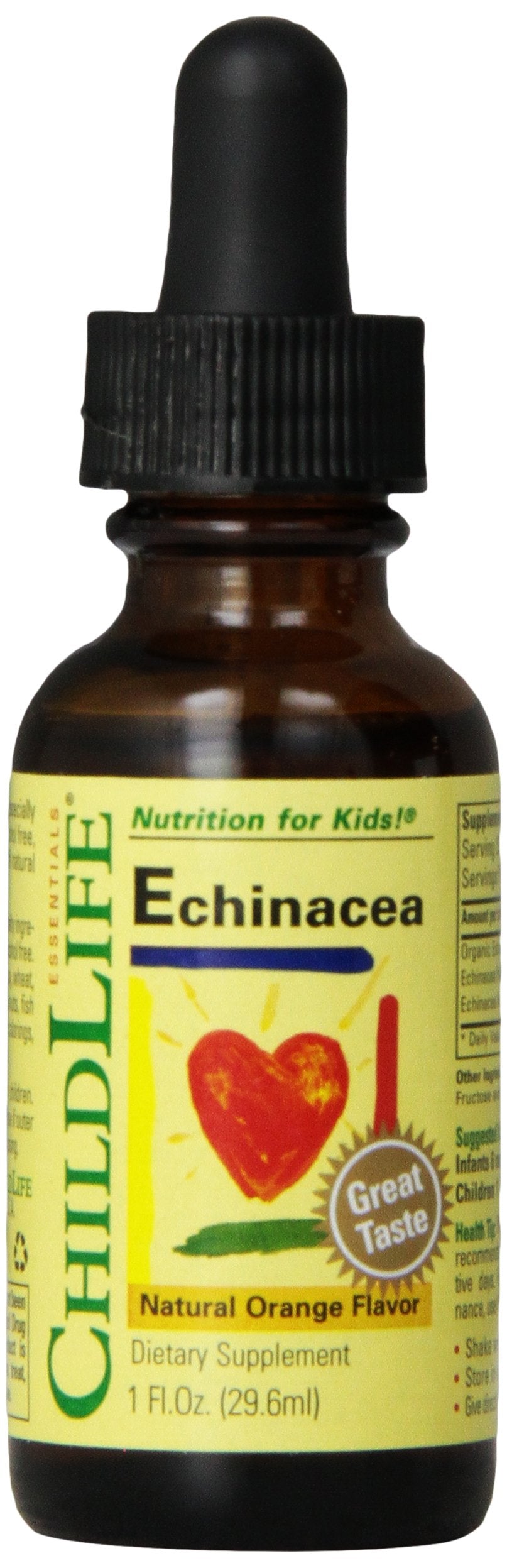 Natural echinacea supplement for kids