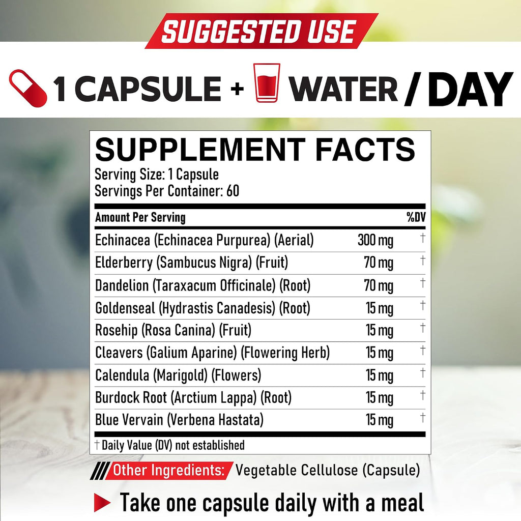 natural echinacea supplement for wellness